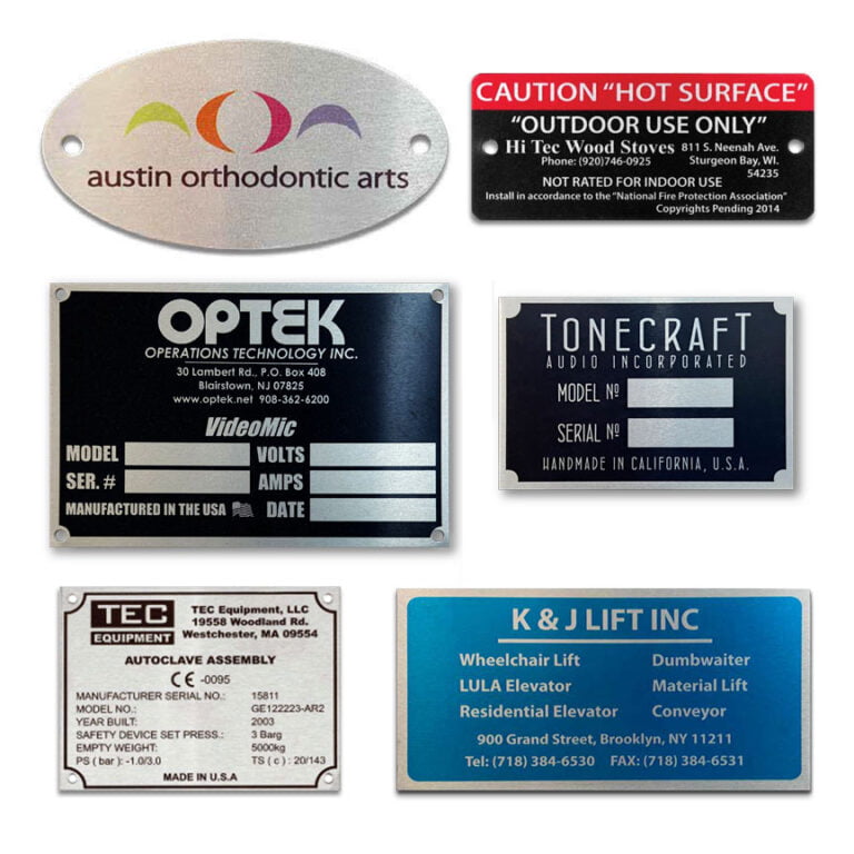 Nameplates for Industry | Inland Products